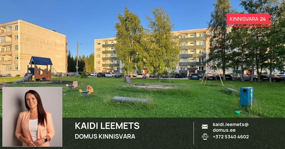 Müüa korter, 1 tuba, Tammiku tee 23, Jüri alevik, Rae vald