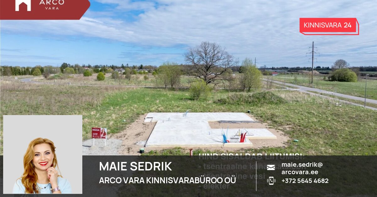 Müüa maa, Tiigi tee 9, Assaku alevik, Rae vald