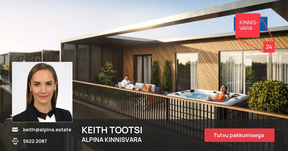 Müüa korter, 5 tuba, Vesipapi tn 3-19, Laagri alevik, Saue vald