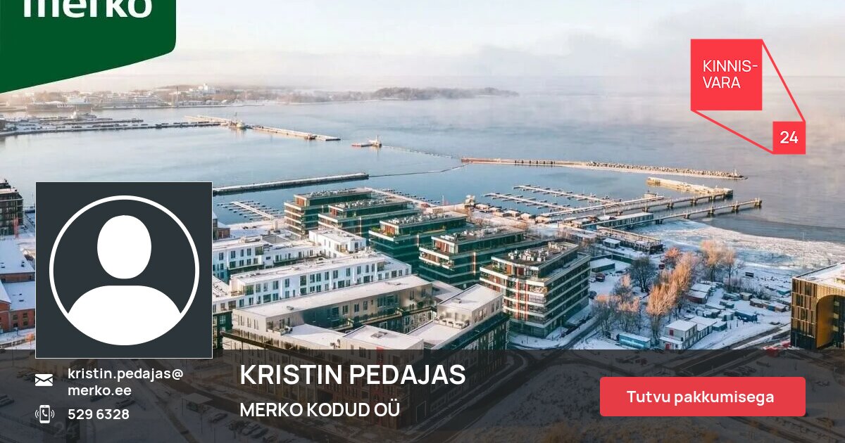 Müüa korter, 2 tuba, Allveelaeva tn 2, Kalamaja, Noblessneri sadamalinnak, Põhja-Tallinn