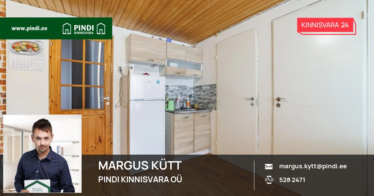 Müüa majaosa, 3 tuba, Tiina, Eipri küla, Väike-Maarja vald