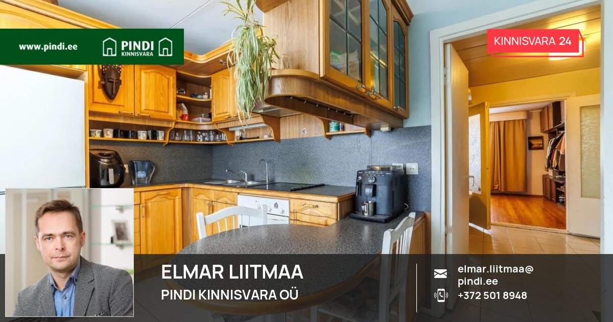 Müüa korter, 2 tuba, Juhtme tn 25b, Peetri alevik, Rae vald