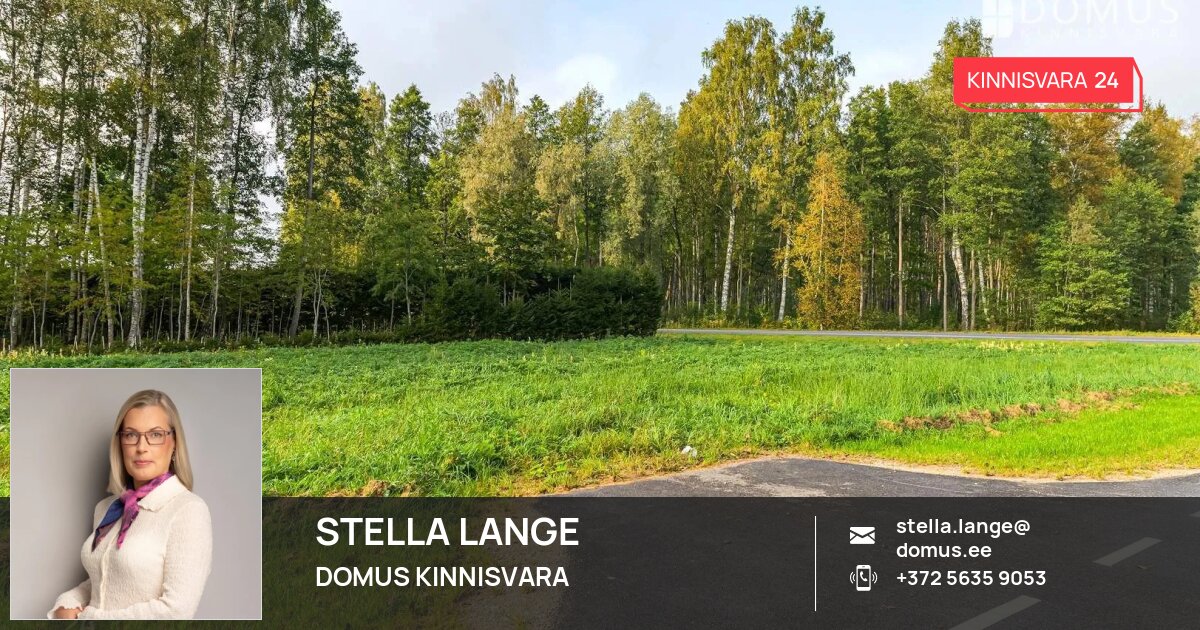 Müüa maa, Angervaksa tee 1, Audru osavald, Papsaare küla, Pärnu linn