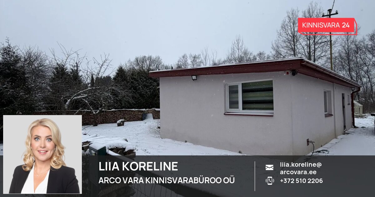Müüa suvila, 1 tuba, Rukkilille tee 19, Uusküla, Jõelähtme vald