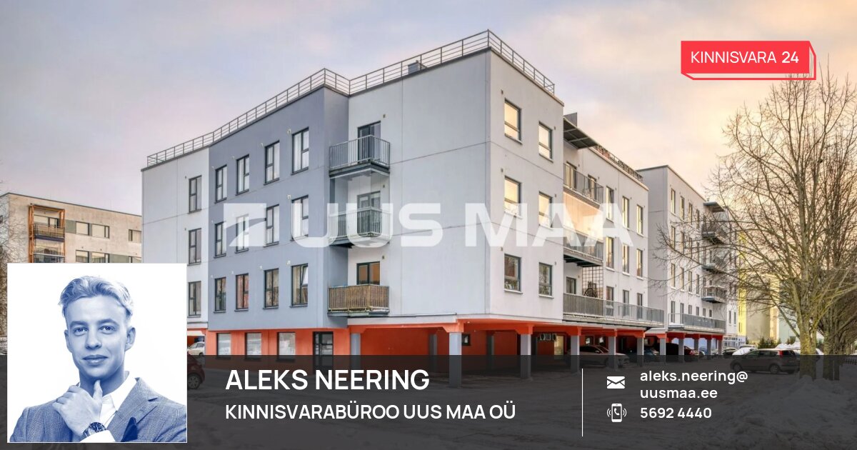 Müüa korter, 4 tuba, Heki tee 4, Haabneeme alevik, Viimsi vald
