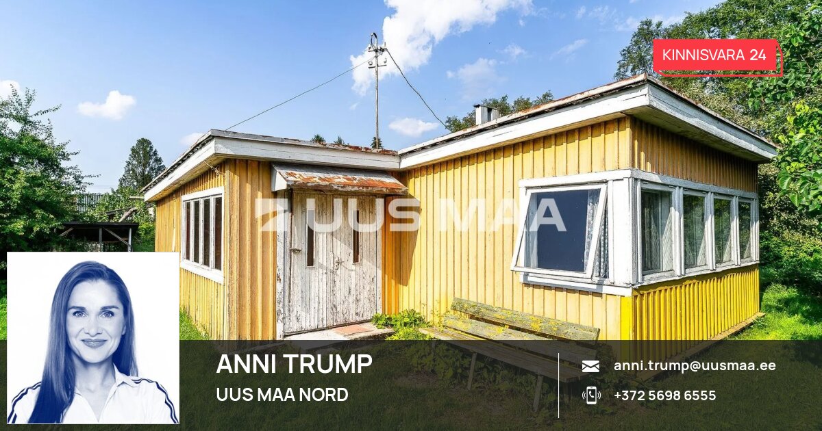 Müüa suvila, 2 tuba, Uus-Muuga pst 50, Maardu linn
