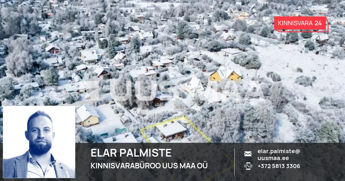 Müüa suvila, 2 tuba, Pärnasalu tee 34, Türisalu küla, Harku vald