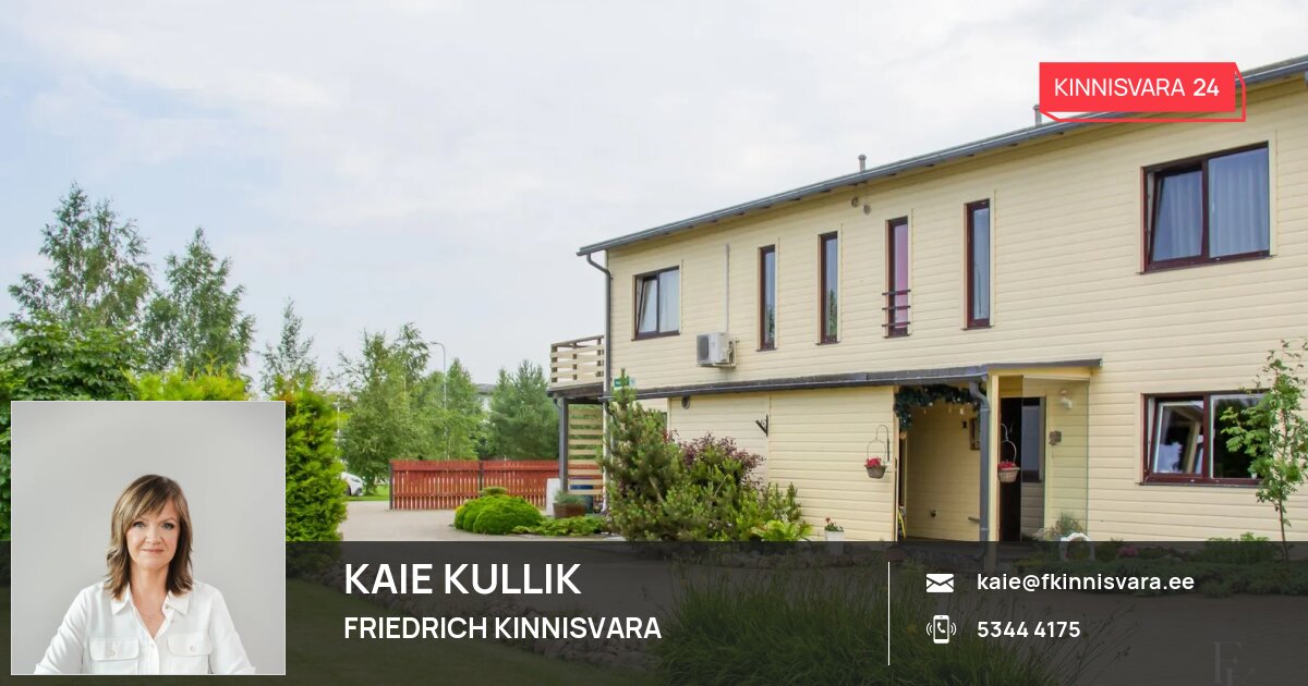 Müüa majaosa, 4 tuba, Rebase tee 10, Laagri alevik, Saue vald