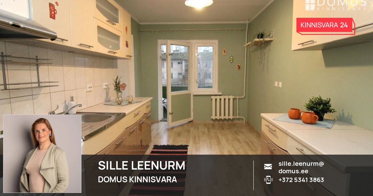 Müüa korter, 4 tuba, Harju tn 5, Mustla alevik, Viljandi vald