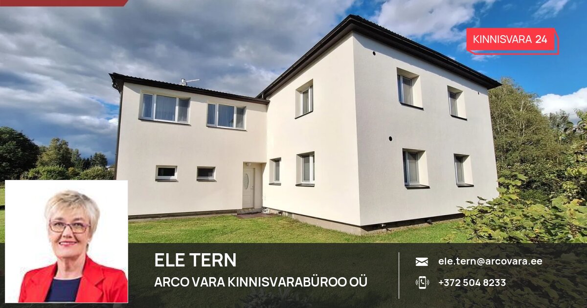 Müüa maja, 5 tuba, Tallinna mnt 124, Sauga alevik, Tori vald