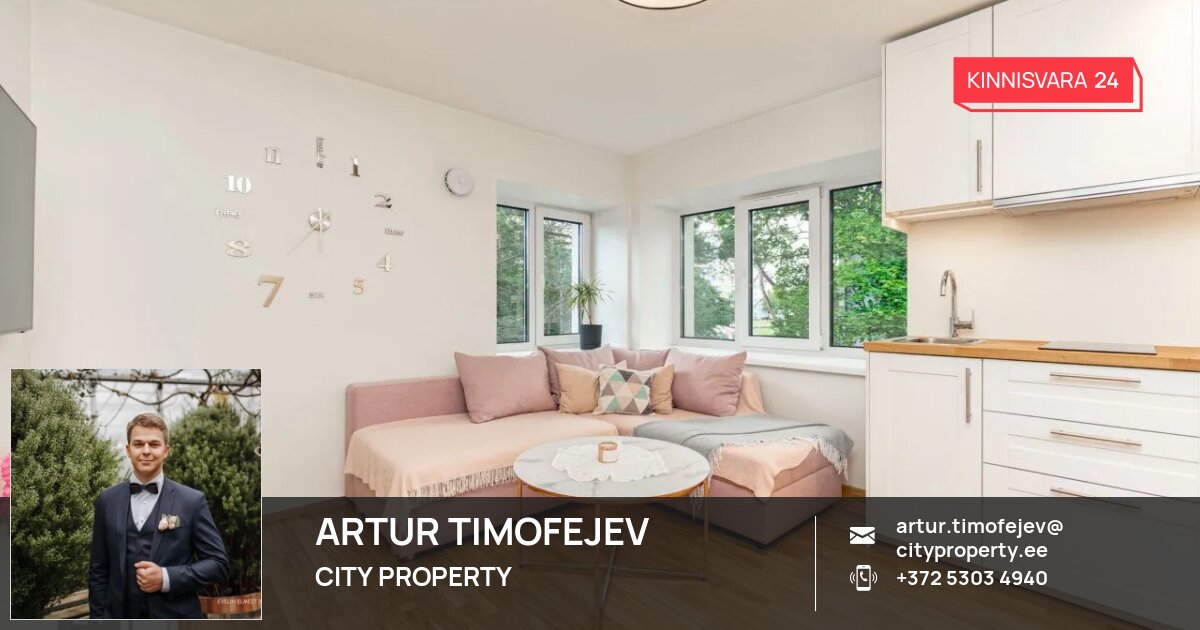 Müüa korter, 2 tuba, Pärnu mnt 524b, Pääsküla, Nõmme, Tallinn