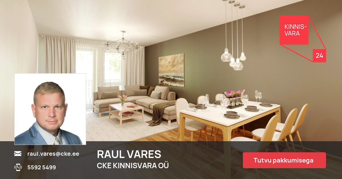 Müüa korter, 3 tuba, Hüatsindi tee 2, Viimsi alevik, Viimsi vald