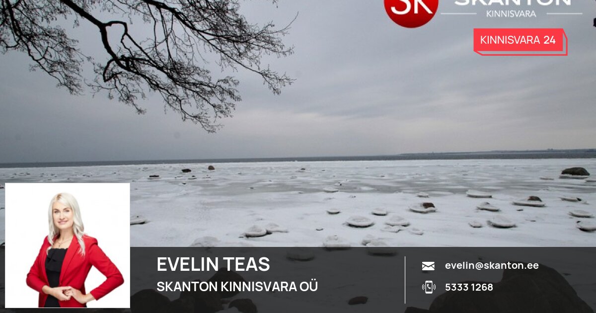 Müüa suvila, 3 tuba, Luua tee 3, Randvere küla, Viimsi vald