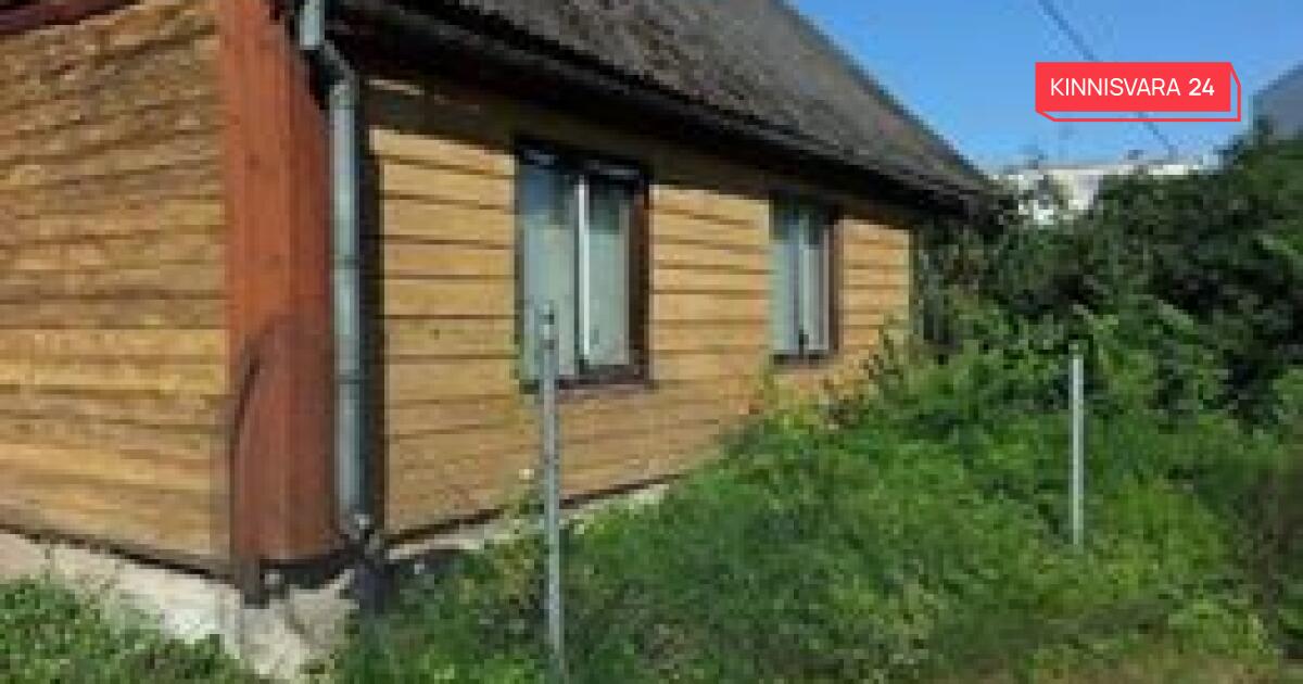 Müüa maja, 3 tuba, Muru tn 2, Valga linn, Valga vald