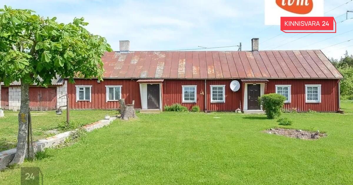Müüa maja, 5 tuba, Igama-Niidi, Laadjala küla, Saaremaa vald