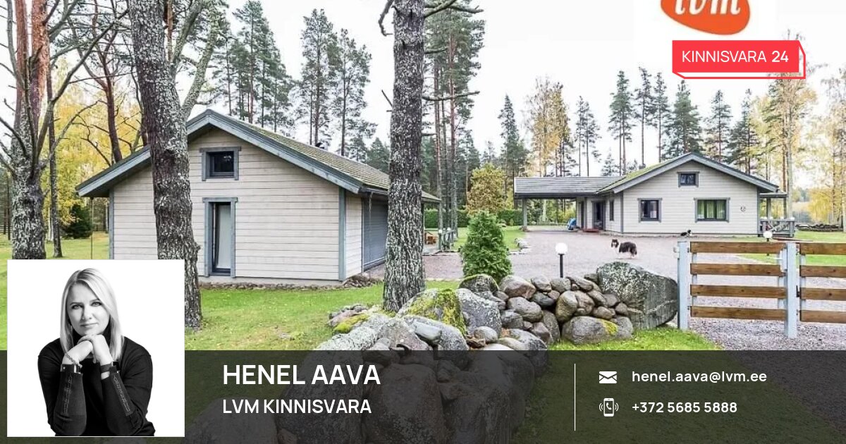 Müüa maja, 4 tuba, Eriku tee 2, Kolga alevik, Kuusalu vald