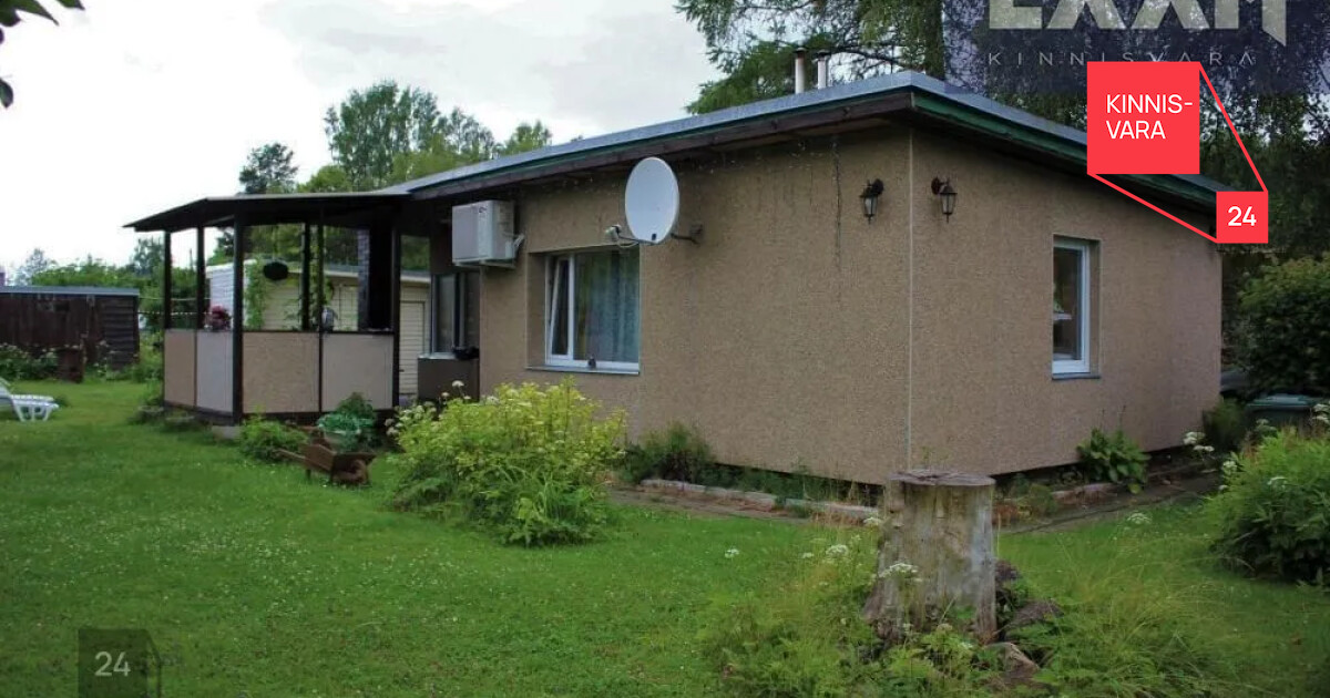 Müüa suvila, 3 tuba, Kaja tn, Kiisa alevik, Saku vald