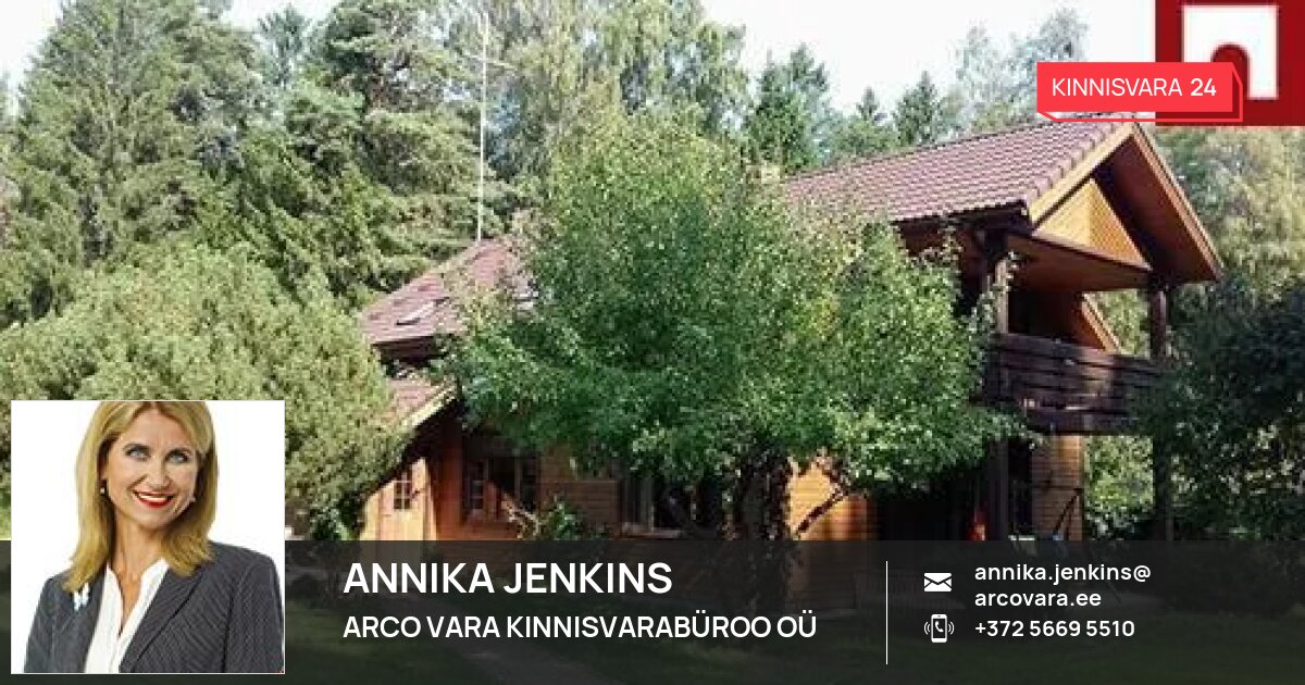 Müüa maja, 4 tuba, Angervaksa tee 65, Suurupi küla, Harku vald