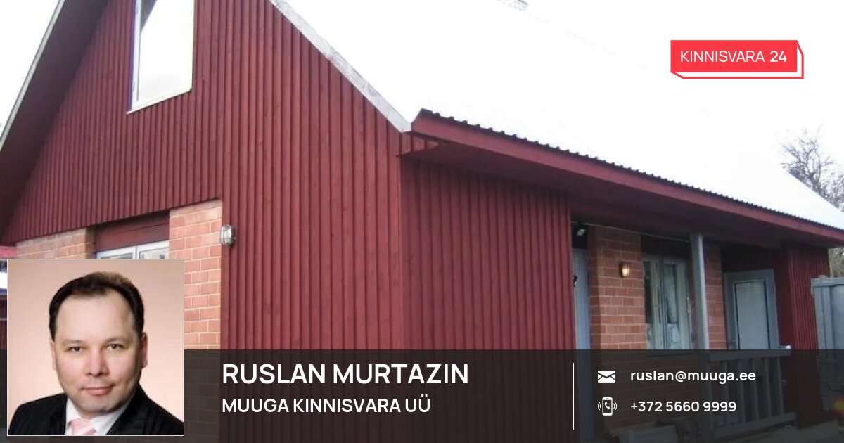 Müüa maja, 3 tuba, Oravasaba tee 10, Maardu linn