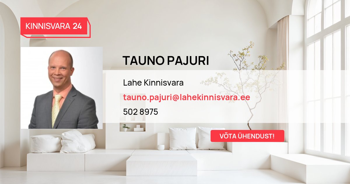 Kinnisvaramaakler Tauno Pajuri - Lahe Kinnisvara
